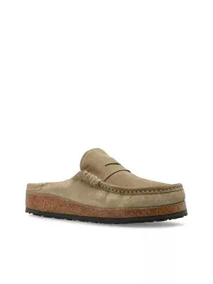 BIRKENSTOCK Naples Shearling Slippers - Neutrals