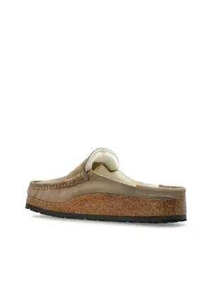 BIRKENSTOCK Naples Shearling Slippers - Neutrals