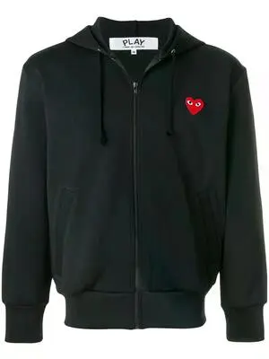 Play Comme Des Garcon Ribbed Sweatshirts Hoodies For Men
