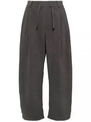 CROQUIS Fleece Tapered Trousers - Grey