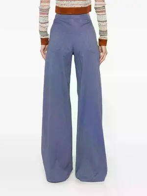 Etro Jacquard Wide-leg Trousers