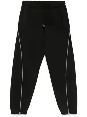 MUGLER Fleece Zip Track Pants