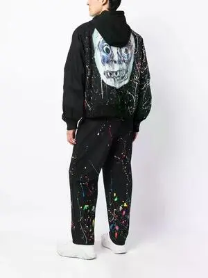 HACULLA. Lost In Your Eyes Bomber Jacket - Black