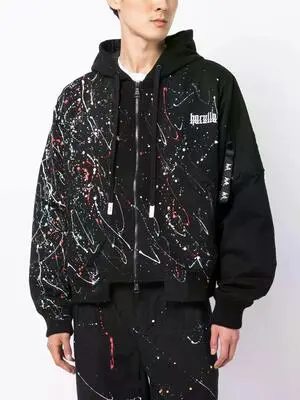 HACULLA. Lost In Your Eyes Bomber Jacket - Black