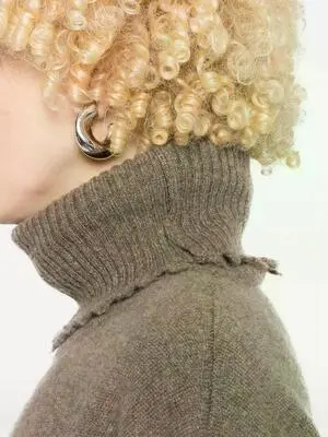 UMA WANG Distressed Cashmere Sweater
