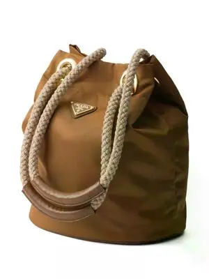 Prada Re-nylon Mariner Bucket Bag - Brown