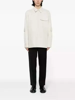 Helmut Lang Cotton-linen Twill Shirt