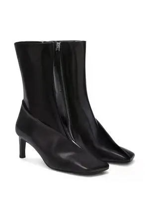 JIL SANDER Square-toe Ankle Boots
