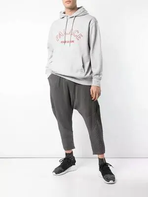 PALACE Logo-print Hoodie - Grey