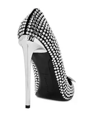 Philipp Plein 120mm Rhinestone-embellished Pumps