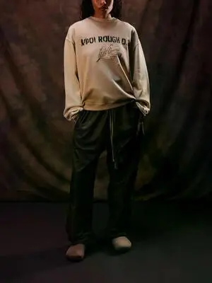 ROUGH. Logo-print Sweatshirt