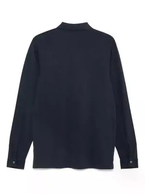 Sunspel Long-sleeve Piqué Polo Shirt