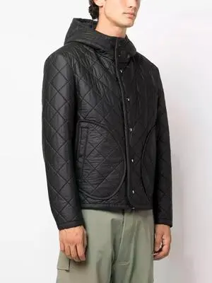CRAIG GREEN Diamond Quilted Hooded Jacket