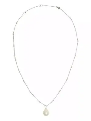 Valentino Garavani V-logo Chain Necklace - Silver