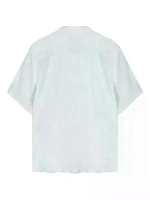 Frescobol Carioca Castro Stripe Cabana Linen Shirt