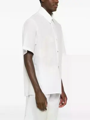AMIR SLAMA Embroidered Short-sleeve Shirt