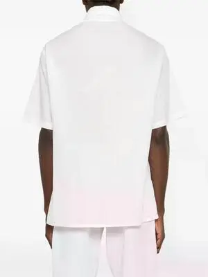 AMIR SLAMA Embroidered Short-sleeve Shirt
