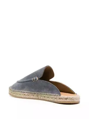 SCAROSSO Suede Jute-sole Espadrilles