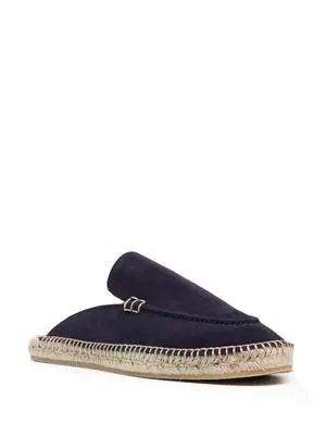 SCAROSSO Suede Jute-sole Espadrilles