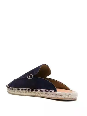SCAROSSO Suede Jute-sole Espadrilles