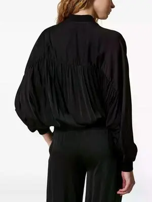 TWINSET Panelled Bomber Jacket