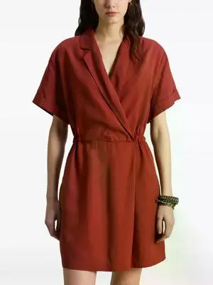 Woolrich Wrap Dress - Red
