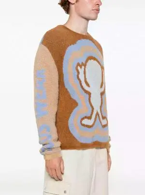 Gcds Wirdo Win Hairy Jacquard Jumper