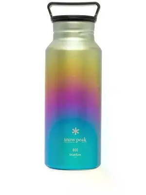 SNOW PEAK Aurora Titanium Rainbow 800ml Bottle - Blue