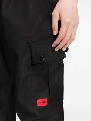 Hugo Logo-appliqué Cargo Trousers