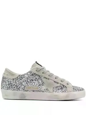 GOLDEN GOOSE Super-star Glitter Sneakers
