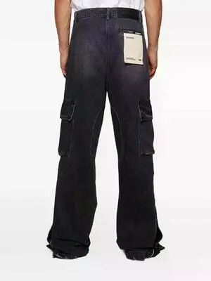 NAHMIAS Cargo Jeans - Black
