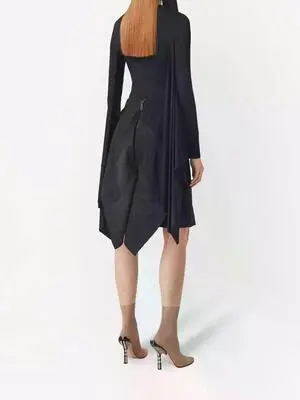 Burberry Drape-detail Skirt