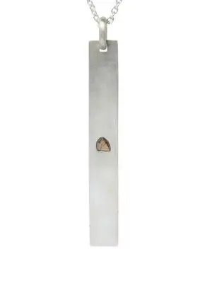 PARTS OF FOUR Plate Necklace - Silver