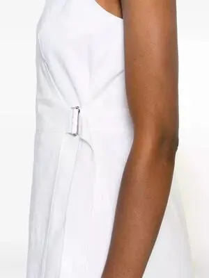 Theory Sleeveless Wrap Midi Dress