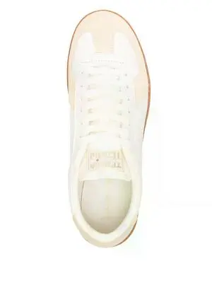 Lacoste Base Shot Pro Leather Sneakers - Neutrals
