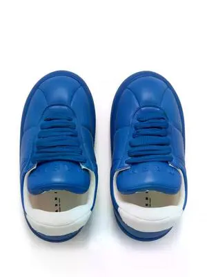 Marni Bigfoot 2.0 Padded Leather Sneakers - Blue