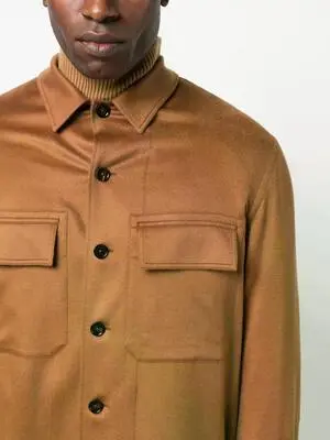 Zegna Alba Oasi Shirt Jacket - Brown