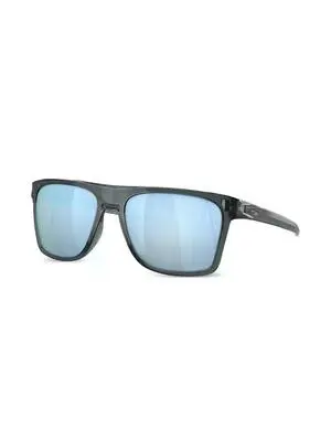 Oakley Leffingwell Rectangle-frame Sunglasses - Black