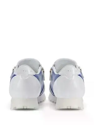 GIUSEPPE ZANOTTI Ilde Run Double-zip Low-top Sneakers - Blue