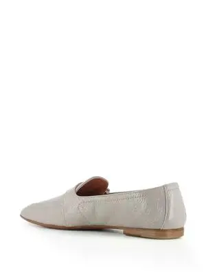 HENDERSON BARACCO Leather Loafers - Grey