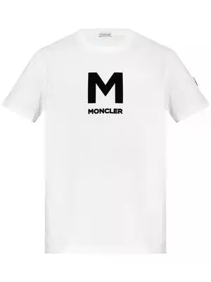 Moncler Logo-print Cotton T-shirt - White