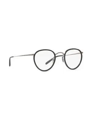 Oliver Spencer Round-frame Glasses - Black