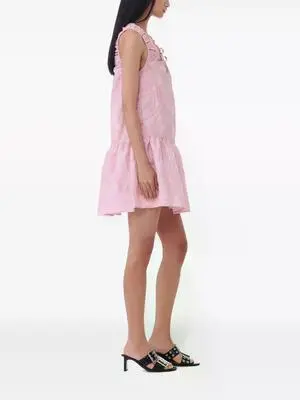 GANNI Patterned Sleeveless Dress