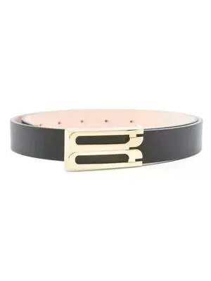 Victoria Beckham Jumbo Frame Belt - Black