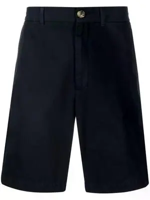 Brunello Cucinelli Knee-length Twill Bermuda Shorts - Blue