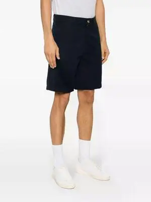 Brunello Cucinelli Knee-length Twill Bermuda Shorts - Blue