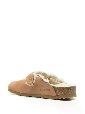 BIRKENSTOCK Boston Bold Slippers - Brown