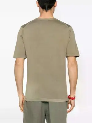 Sunspel Cotton Knit T-shirt - Green