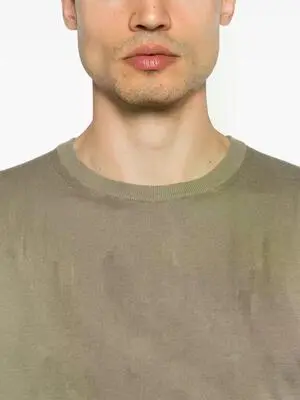 Sunspel Cotton Knit T-shirt - Green