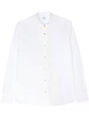 MAZZARELLI Textured-finish Cotton Shirt